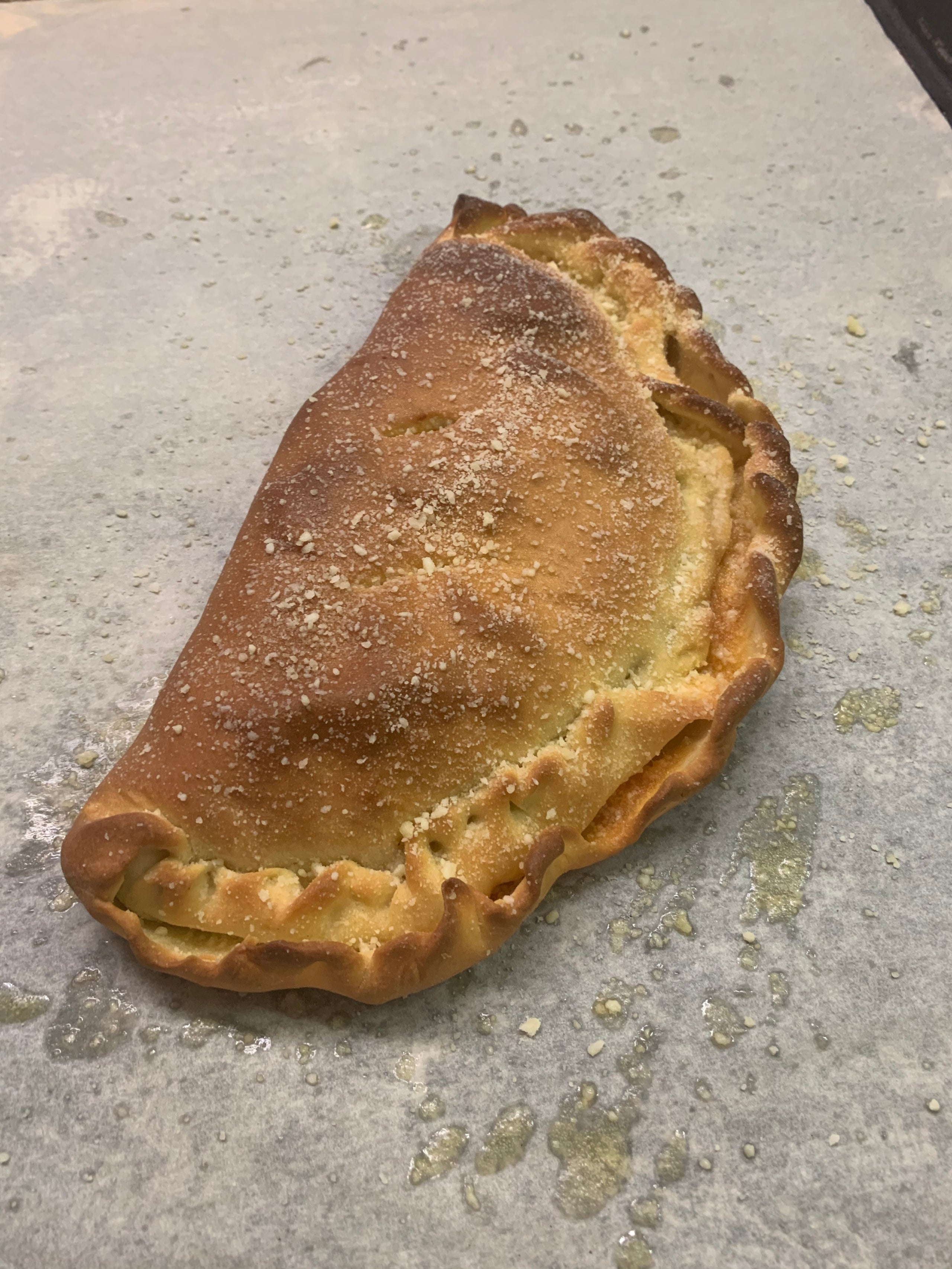 Hot Calzone-Sausage and Pepperoni | Rigonis Bakery 906-932-3810 110 S ...